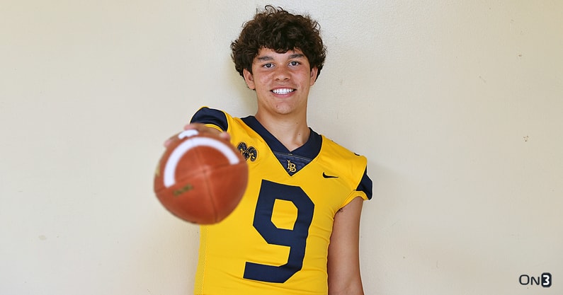 2024 QB Myles Jackson visited Ole Miss over the weekend - On3