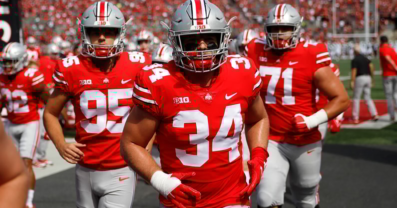 Mitch Rossi carving out unique fullback role in Buckeyes offense