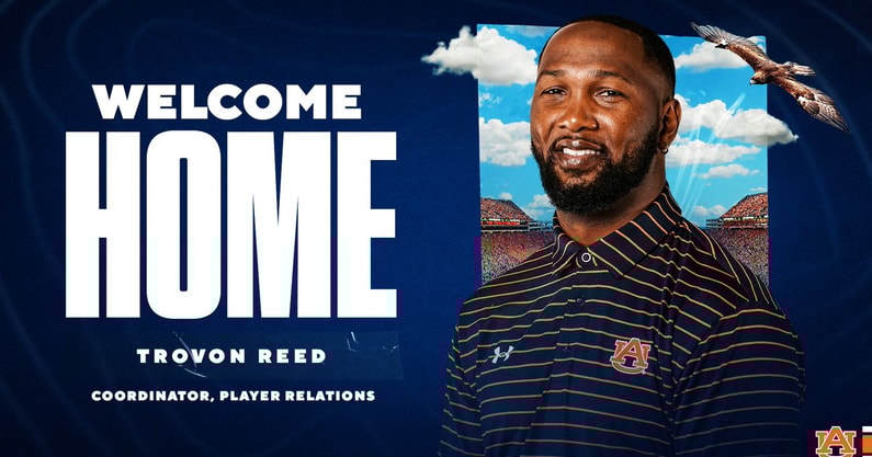 Back at Auburn, Trovon Reed making impact on recruiting trail - On3