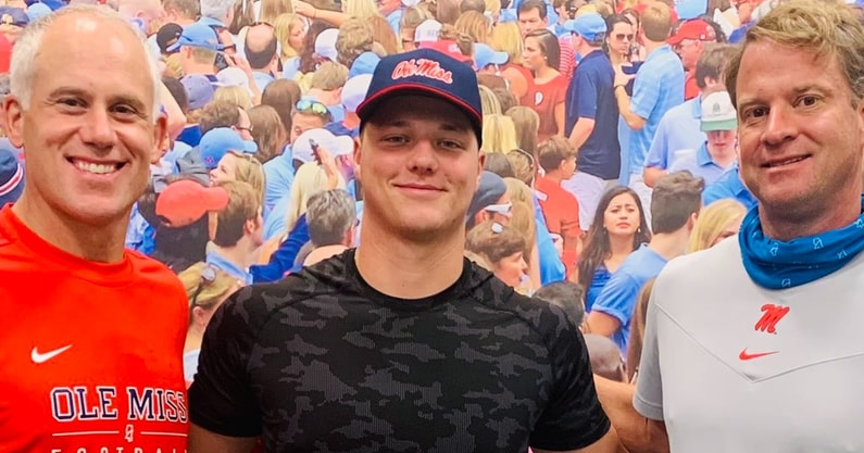 Coveted LB Stone Blanton: “To see Ole Miss dominate LSU was fun.”