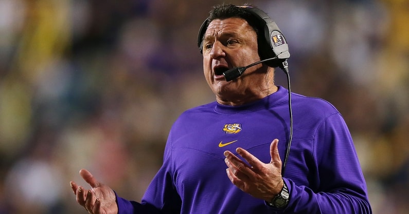 Report: 'No truth' to report suggesting Ed Orgeron interested in ...