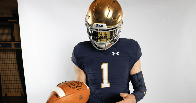 Why signing with Notre Dame football was destiny for QB Steve Angeli - On3