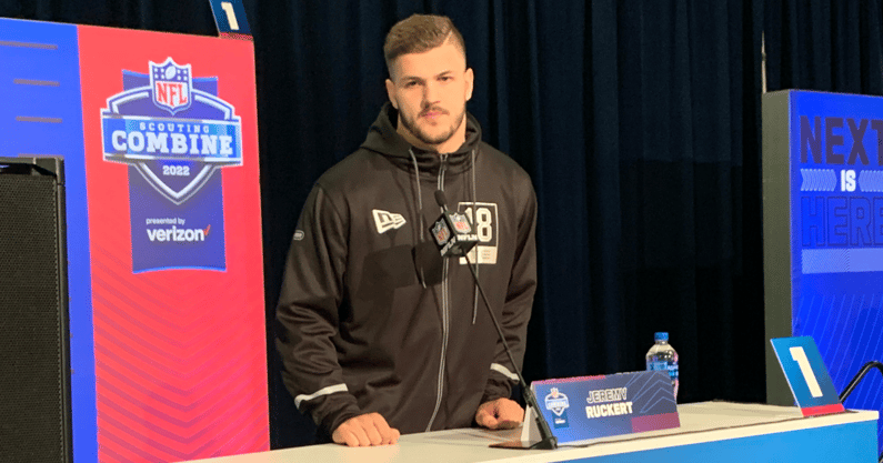 Jeremy Ruckert: Ohio State tight end 'staying positive' at NFL Combine