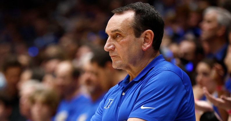 Coach K makes NCAA Tournament history in his final appearance - On3