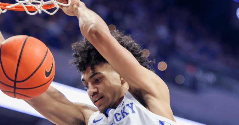 Kentucky Forward Jacob Toppin named to All-Dunkaroos Team - On3