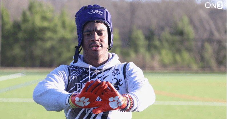 Coveted 2023 B Khalil Barnes reacts to offer from Clemson