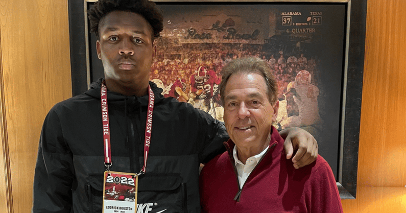 No. 1 2024 EDGE Eddrick Houston opens up about his Alabama trip - On3