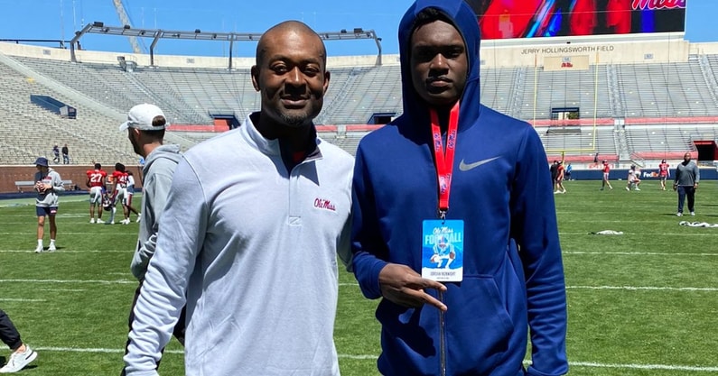 In-state 2023 wide receiver Jordan McKnight couldn’t have asked for ...