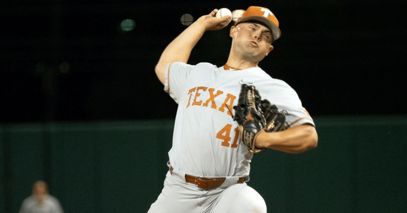Texas pitcher, former Freshman All-American Aaron Nixon enters transfer ...