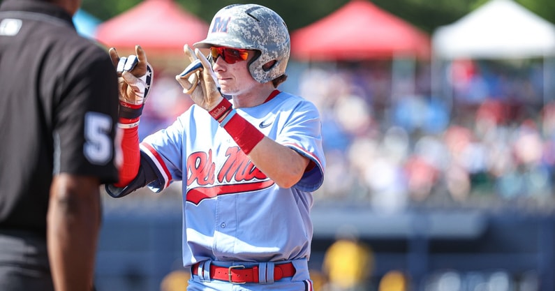 Kevin Graham helped Ole Miss sweep Missouri. Watch for yourself.