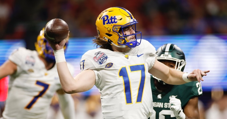 Former Pittsburgh Panthers quarterback Davis Beville announces transfer ...