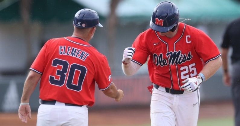 LISTEN: How Mike Clement, Ole Miss baseball go win two games at USM