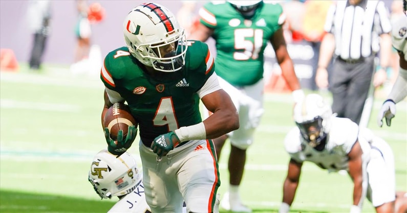 CaneSport Player Performance Index: No. 9 Jaylan Knighton - On3