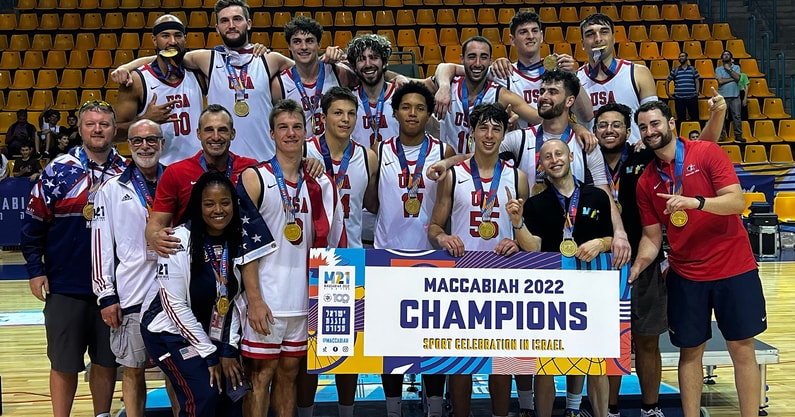 Lior Berman, Team USA Wins Gold Medal at 2022 World Maccabi Games