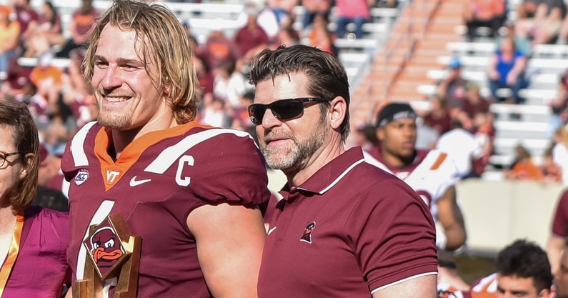 Brent Pry shows appreciation for players who stayed at Virginia Tech - On3