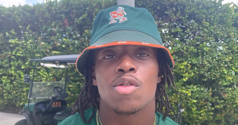 Nathaniel Joseph at Miami Hurricanes BBQ: Top area recruits should stay ...