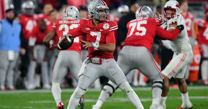 CJ Stroud explains how his elusiveness helped him adjust to Notre Dame ...