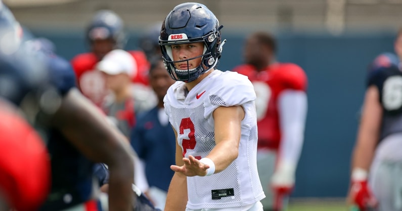 Jaxson Dart can't get no respect in the Ole Miss QB race, apparently