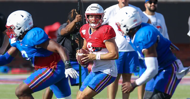Tanner Mordecai named starting QB for SMU, Preston Stone to play - On3