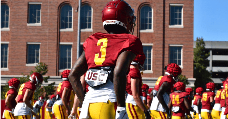 WATCH: Highlights from USC Fall Practice No. 7 - On3