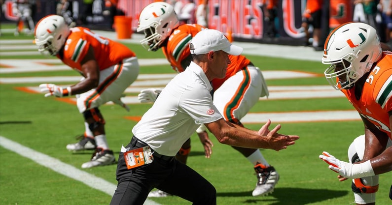 Miami spring ball: Looking ahead to the OL situation
