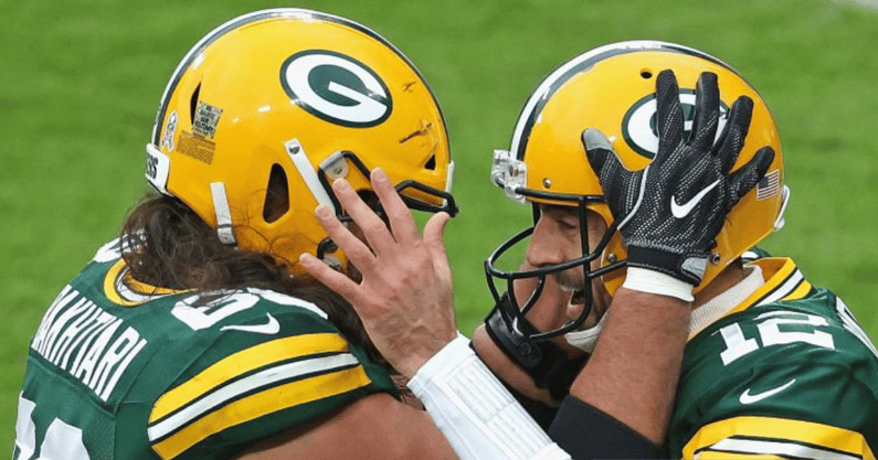 WATCH: Aaron Rodgers has stadium tour group sing 'Happy Birthday' to David Bakhtiari - On3