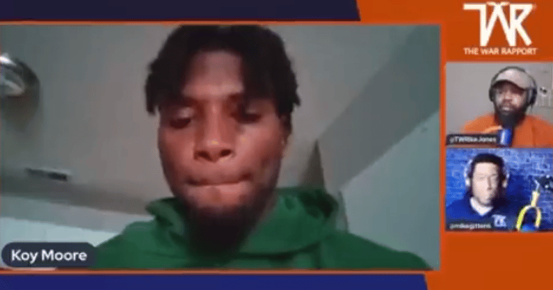 Auburn WR Koy Moore talks on Kayshon Boutte, LSU WR room