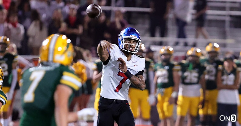 WATCH: Five-Star Plus+ QB Malachi Nelson reaffirms USC commitment - On3