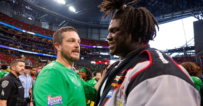 Dan Lanning says Oregon players are 'dialed in' for UCLA game - On3