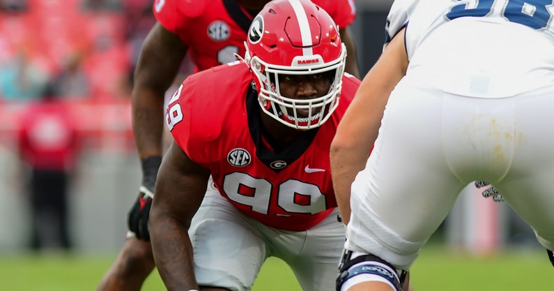 Bear Alexander brings change of pace to Georgia DL