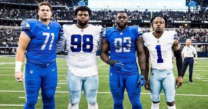 LOOK: Bohanna, Joseph, Paschal and Stenberg reunite in the NFL - On3