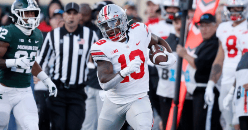 Ohio State: Chip Trayanum working with Buckeyes running backs