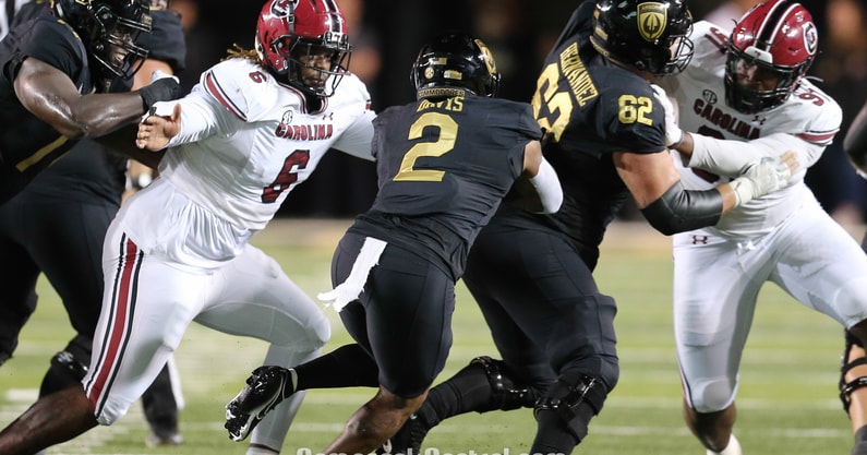 South Carolina rush defense facing massive test against Florida