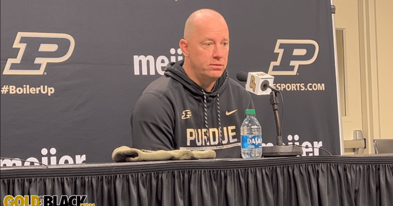 GoldandBlack.com video: Purdue coach Jeff Brohm's pre-Northwestern ...