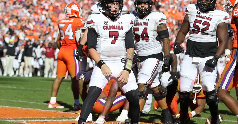 Gamecocks football signed by Rattler, Bell, Wells, Gwyn, Kroeger