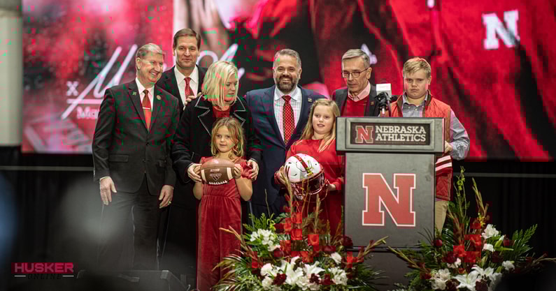 Photo gallery: Matt Rhule Nebraska hiring press conference - On3
