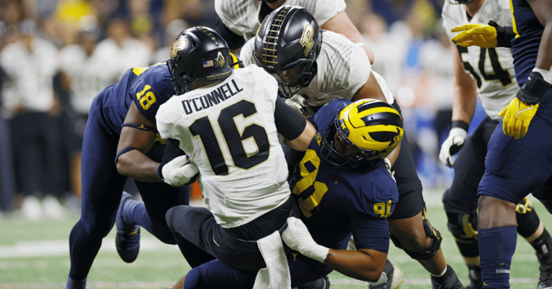 Michigan football: Snap counts, PFF grades from Purdue win