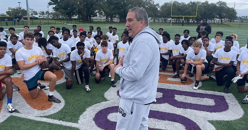 Miami has 1 of the nation's top 7 on 7 teams, and tryouts were held