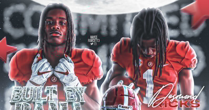 Five-Star CB Desmond Ricks commits to Alabama - On3