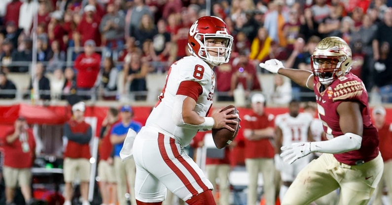 Dillon Gabriel downplays Oklahoma's winning record streak ending - On3