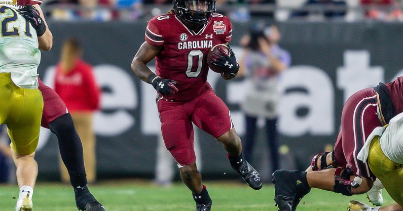Shane Beamer talks creativity with South Carolina of running backs