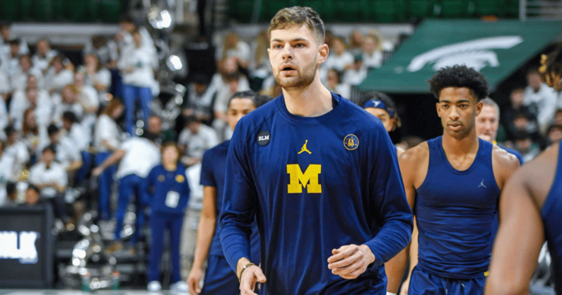 Michigan basketball: Hunter Dickinson discusses areas of focus heading ...