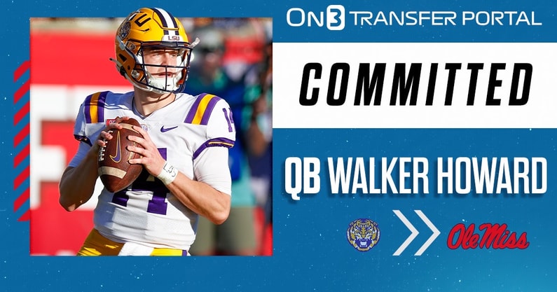 What is Ole Miss getting in LSU transfer QB Walker Howard?