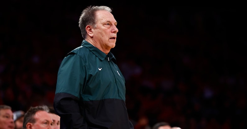 Tom Izzo reacts to opportunity to play Rutgers in Madison Square Garden ...