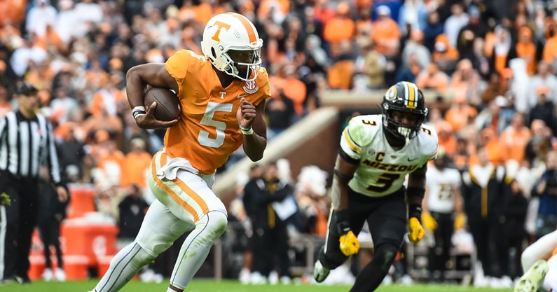 Hendon Hooker takes pieces from Josh Allen, Deshaun Watson