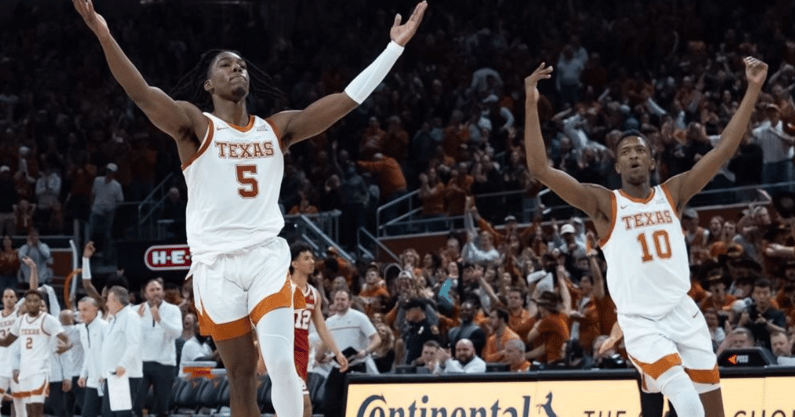 Jabari Rice's 24 points pushes Texas past OU in overtime, 85-83 - On3