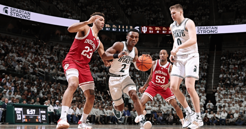 Tyson Walker lifts Michigan State to 80-65 victory over Indiana