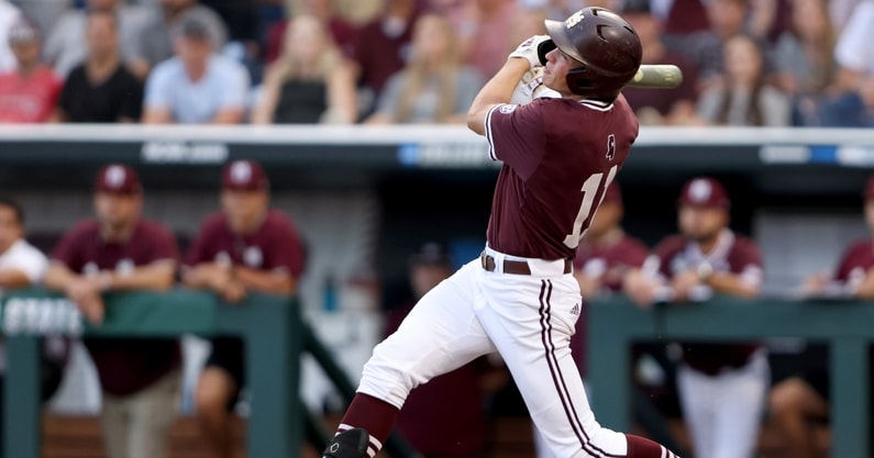 WATCH: Mississippi State slugger Kellum Clark absolutely destroys home ...