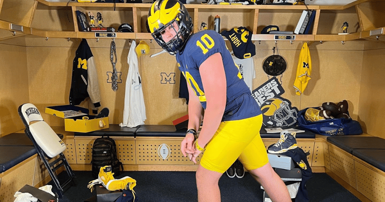 Michigan Recruiting: In-state DL Bobby Kanka high on Mike Elston
