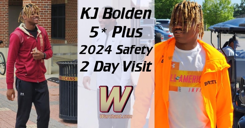 Two-day Florida State visit makes big impression on KJ Bolden